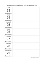 Semaine 48 2020